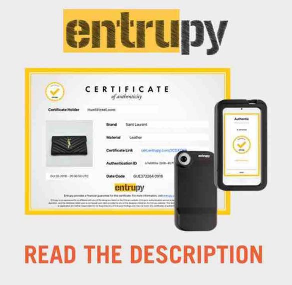 ENTRUPY AUTHENTICATION 【BAGS ONLY】 – Aime Vintage