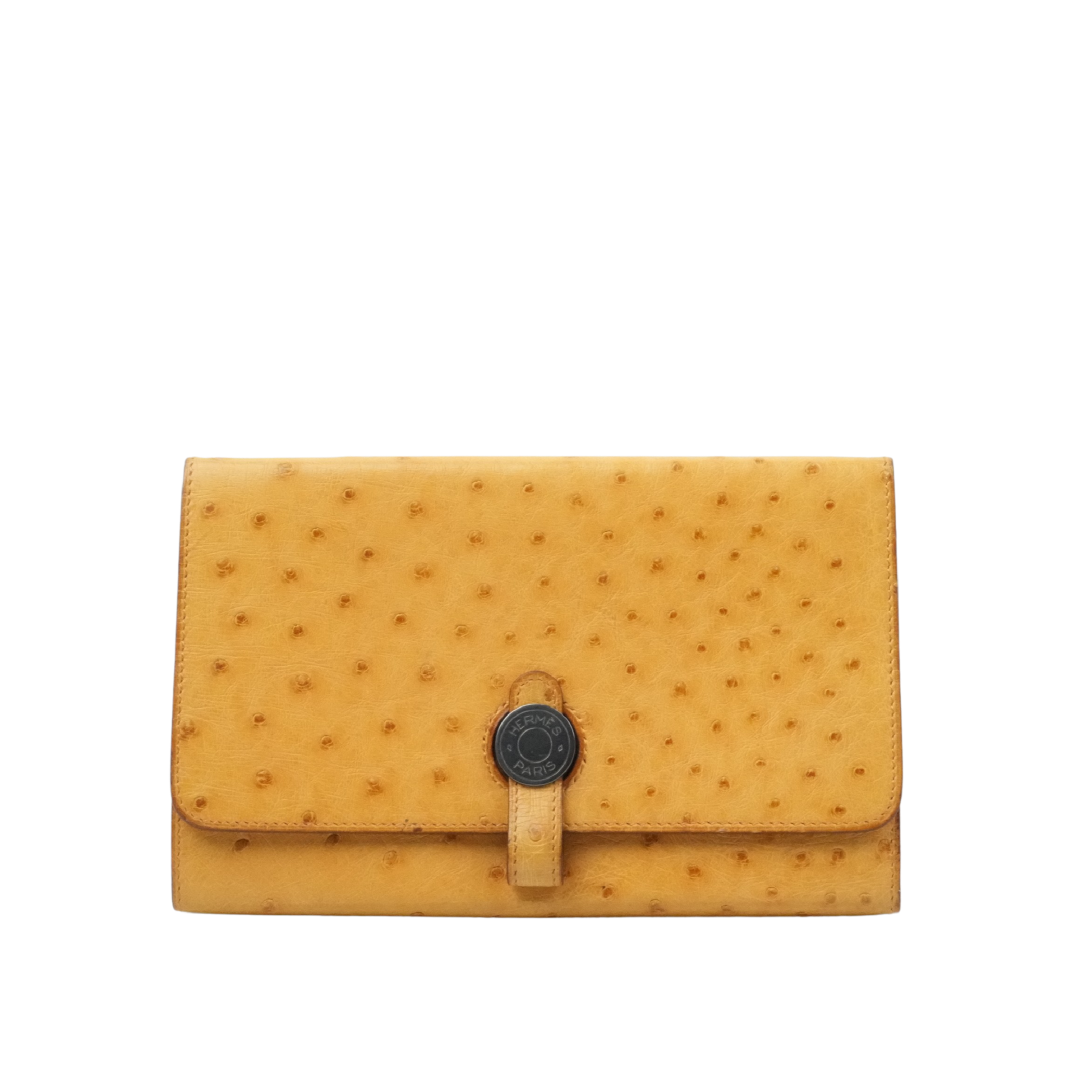 HERMES Box-shaped Clutch Bag/Handbag – Aime Vintage